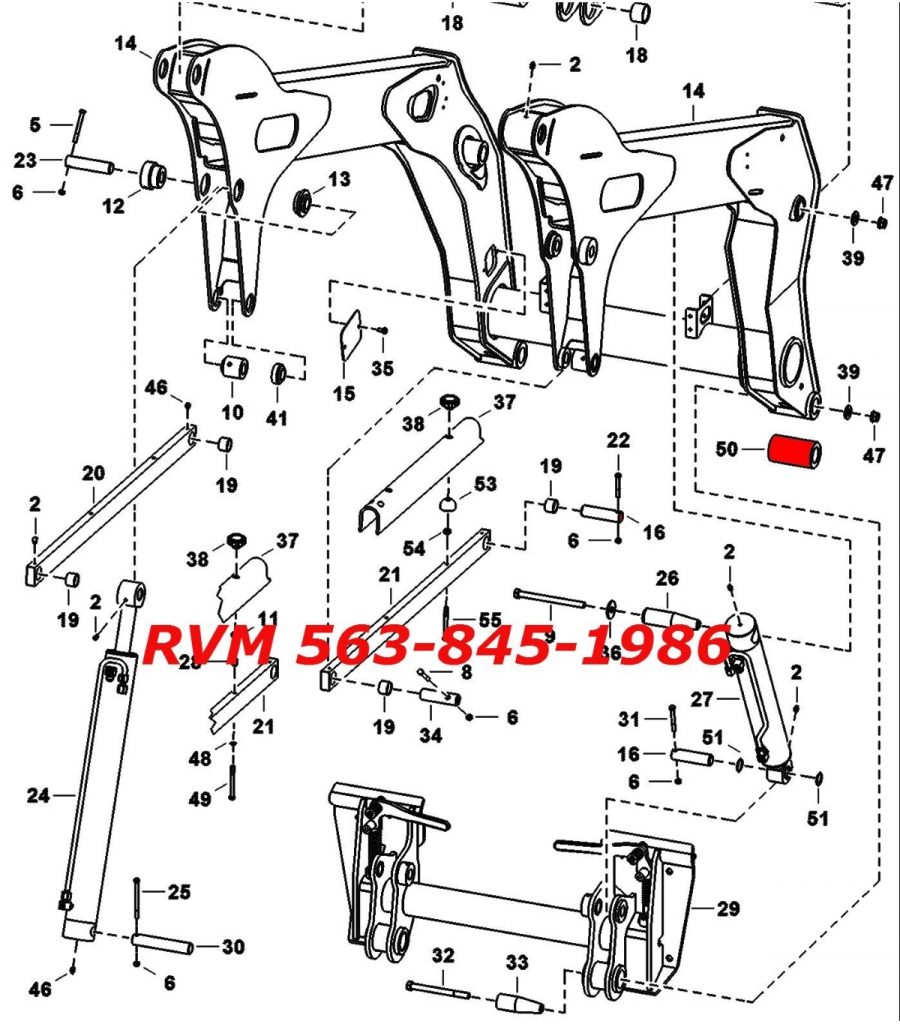 Bushing [6728999] (Weld-On) for Loader Lift Arm Boom | Bobcat® – River ...