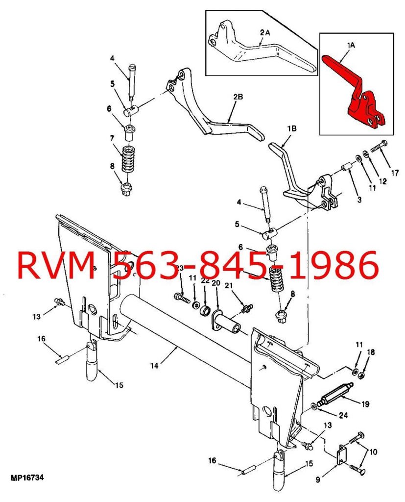 RVM® Quick-Attach Handle (Left) [86633195-LH] for Mount | Case® / John ...